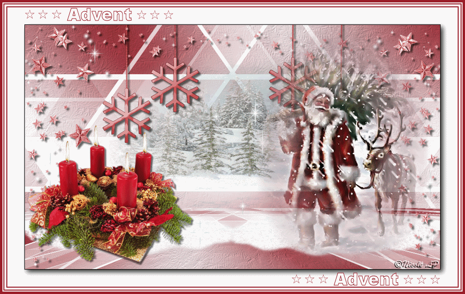 PSP imagens e cores: Reny's Tutorials - Advent Preparation