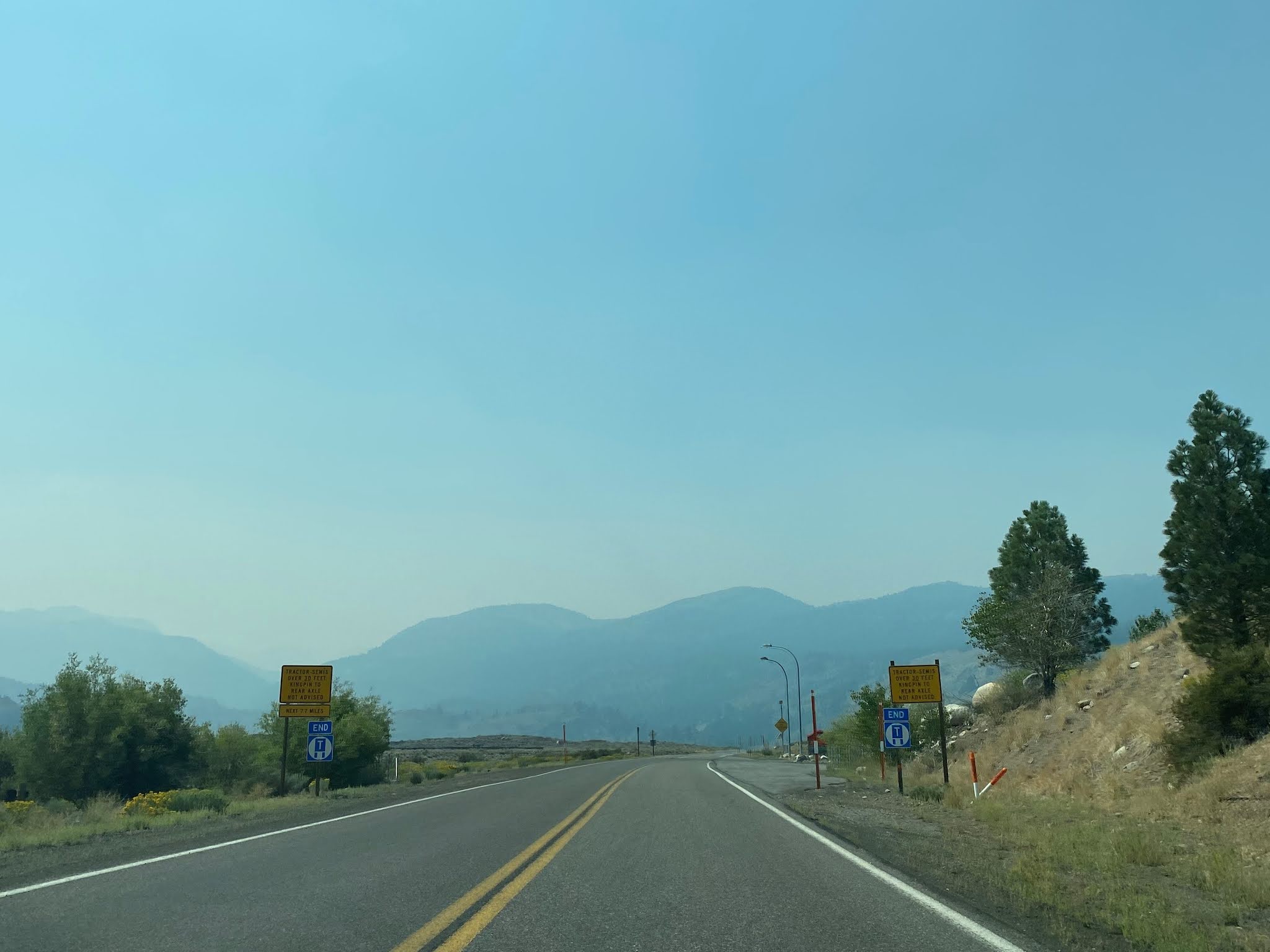 Trans-Sierra Highways; California State Route 108 over Sonora Pass