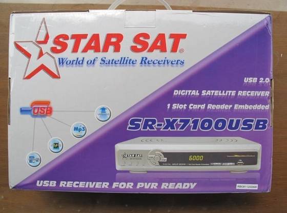 DUMP FOR RECEIVER starsat sr-x7100 usb | Collection of electronic programs