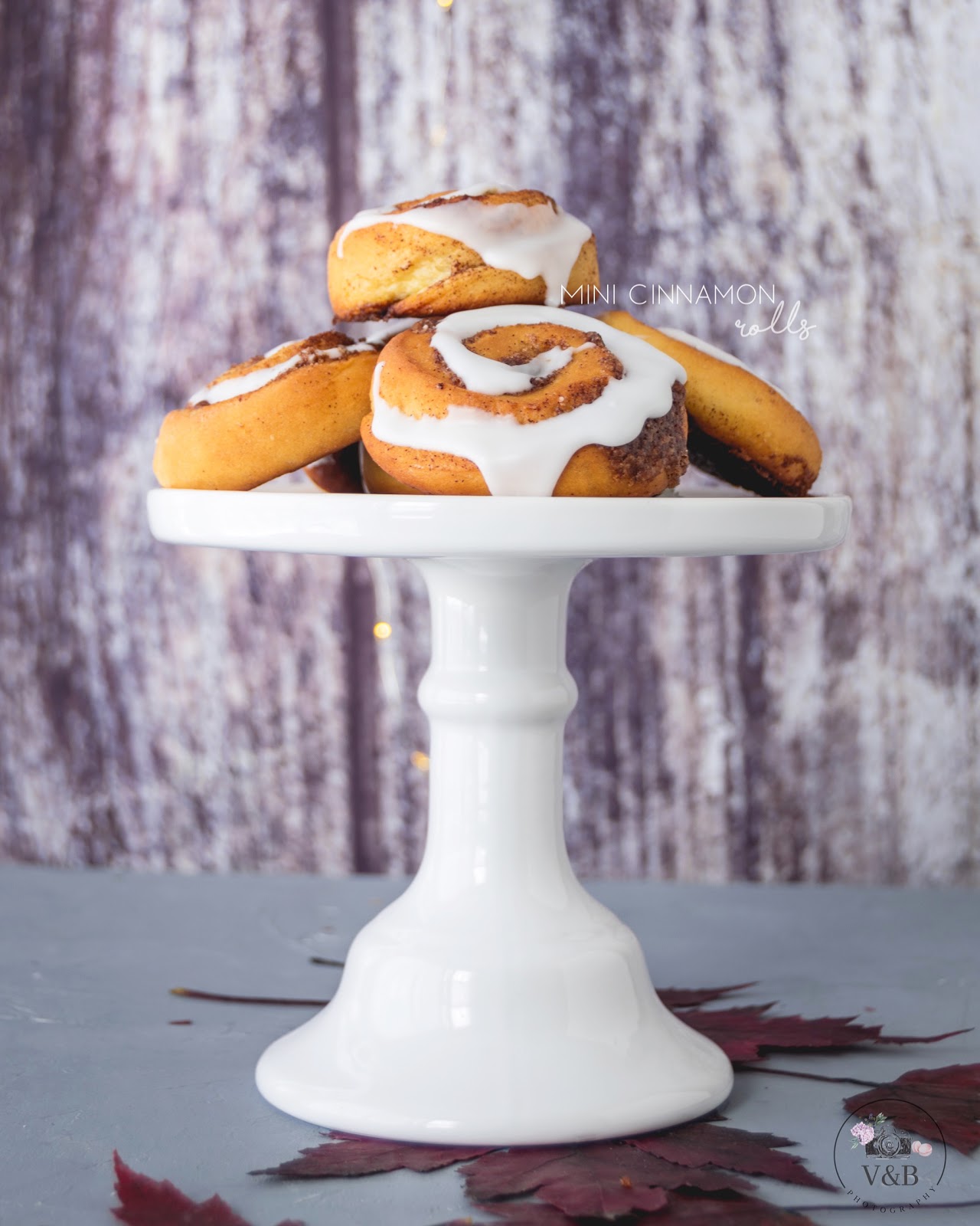 Mini Rollos de Canela - Vanilla & Berries