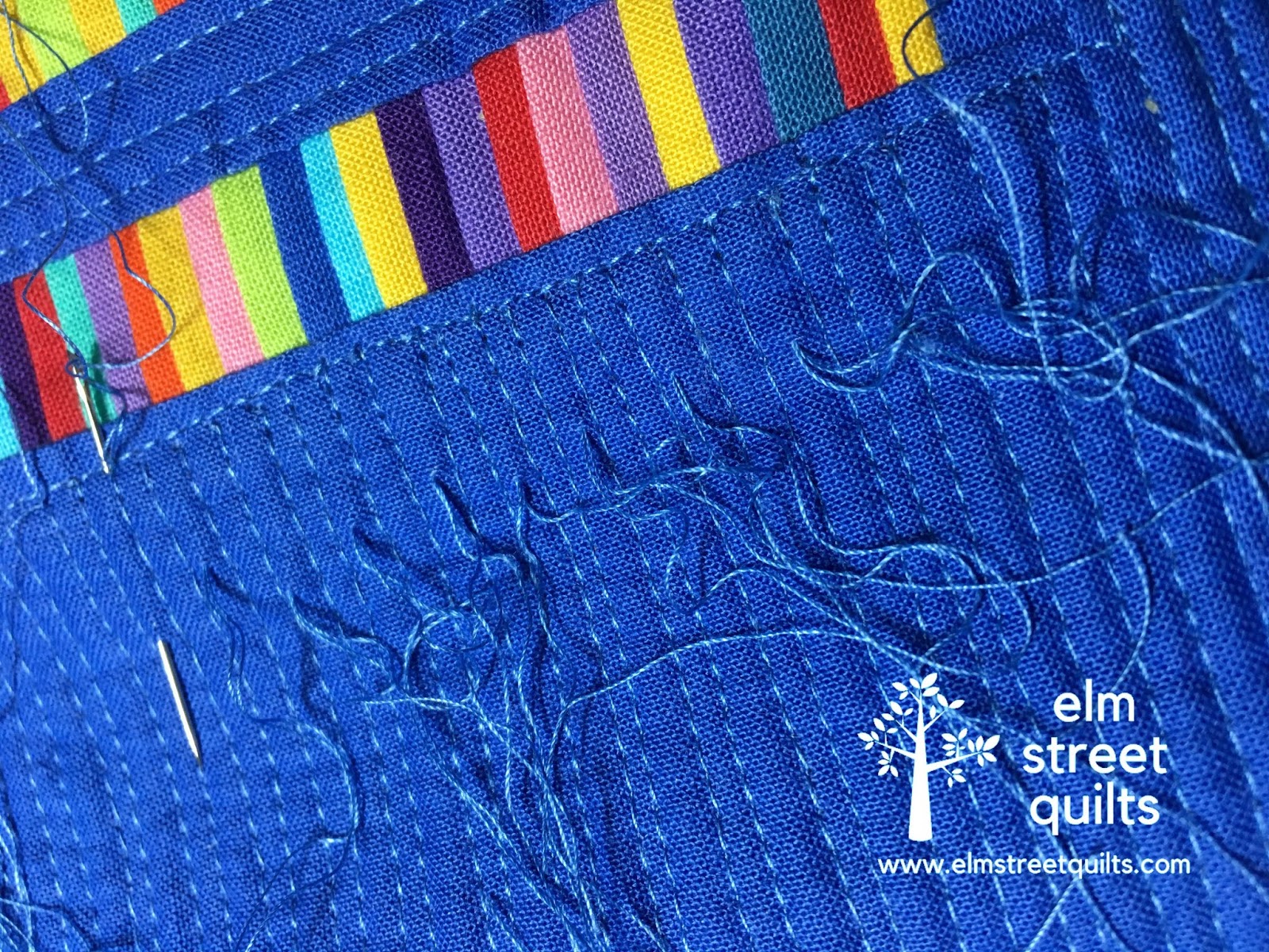 Tips for Burying Threads | Elm Street Quilts