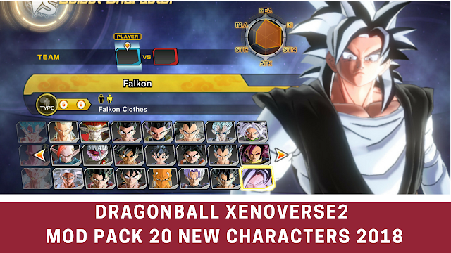 Dragonball Xenoverse2: Mod Pack New 20 Characters 2018 | Viết bởi ...