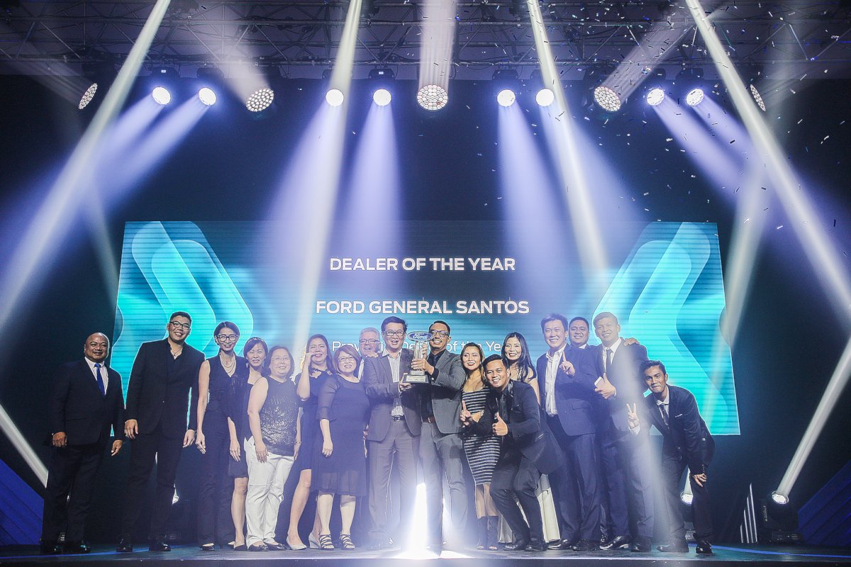 Alabang, General Santos are Ford's Top Dealers for 2017 | CarGuide.PH ...