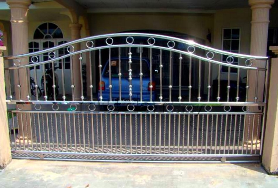 √ 35 Desain Model Pagar Stainless Steel Minimalis Masa Kini