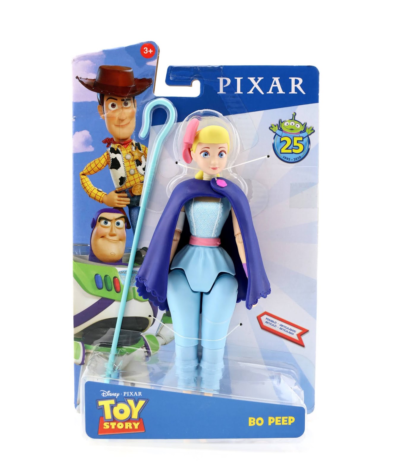 Dan the Pixar Fan: Toy Story 4: Bo Beep with Cape—Mattel's 7" Action ...