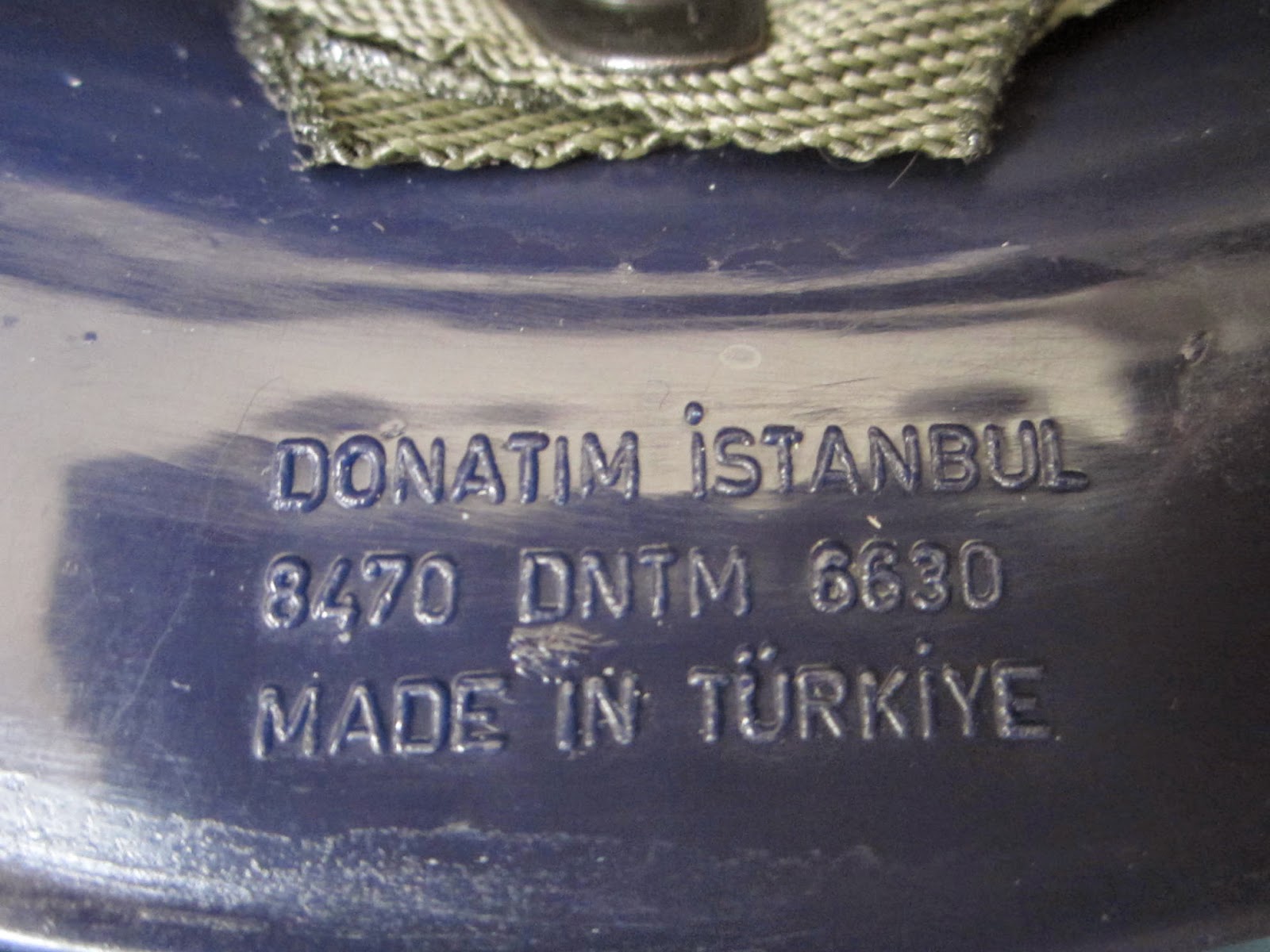Mannie Gentile: Combat Helmets of the 20th Century: Turkey M1 parade helmet