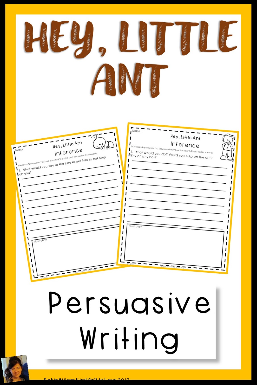 First Grade Love: 9+ Activities to Do With Hey, Little Ant Book