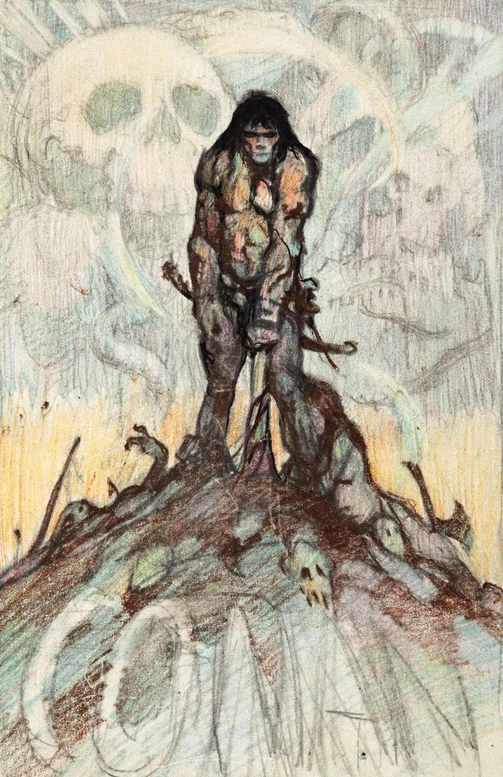 Cap'n's Comics: Conan The Adventurer by Frank Frazetta