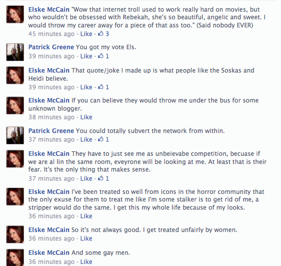 Trolls in the Horror Community: The Best of Elske McCain Going Crazy!