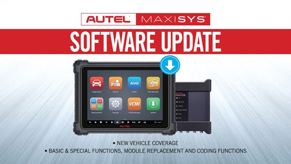 Autel Diagnosis scanner: Autel software update in JUL.2020 more VEHICLE ...