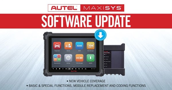 Autel Diagnosis scanner: Autel software update in JUL.2020 more VEHICLE ...
