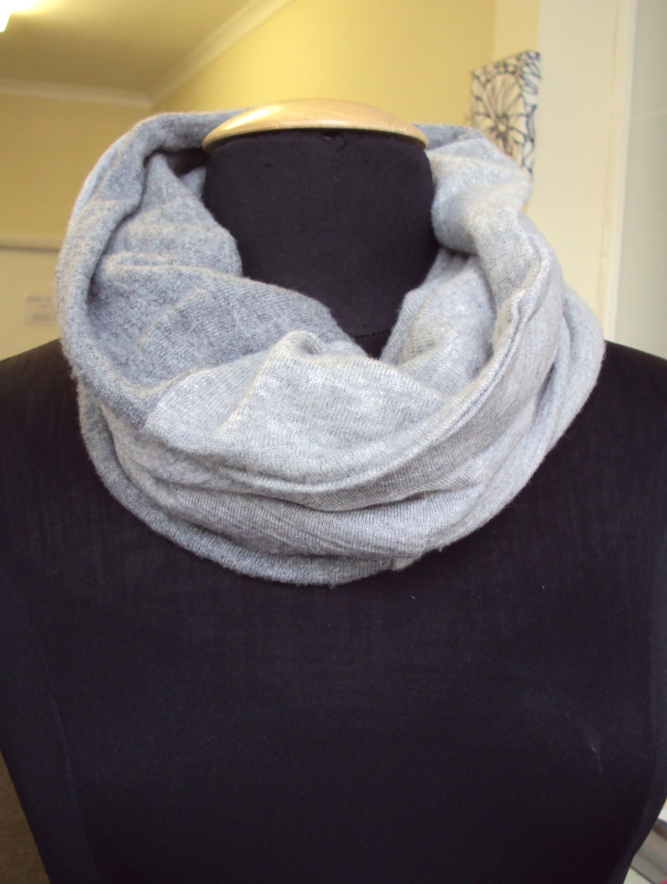 Refashion Co-op: Cowl Neck Scarf Tutorial