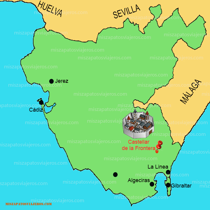 Castellar de la Frontera, el Pueblo que Vive Dentro de un Castillo