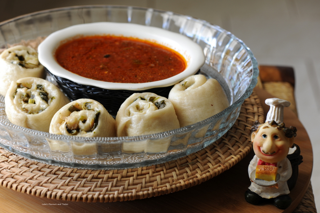 Flavours and Tastes: Tingmos - Tibetan Steamed Buns - We Knead to Bake 29