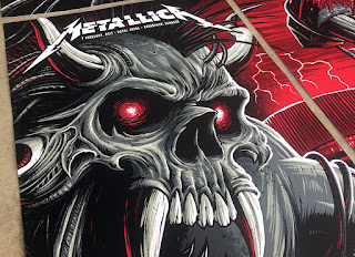 INSIDE THE ROCK POSTER FRAME BLOG: Brandon Heart Metallica Kobenhavn ...