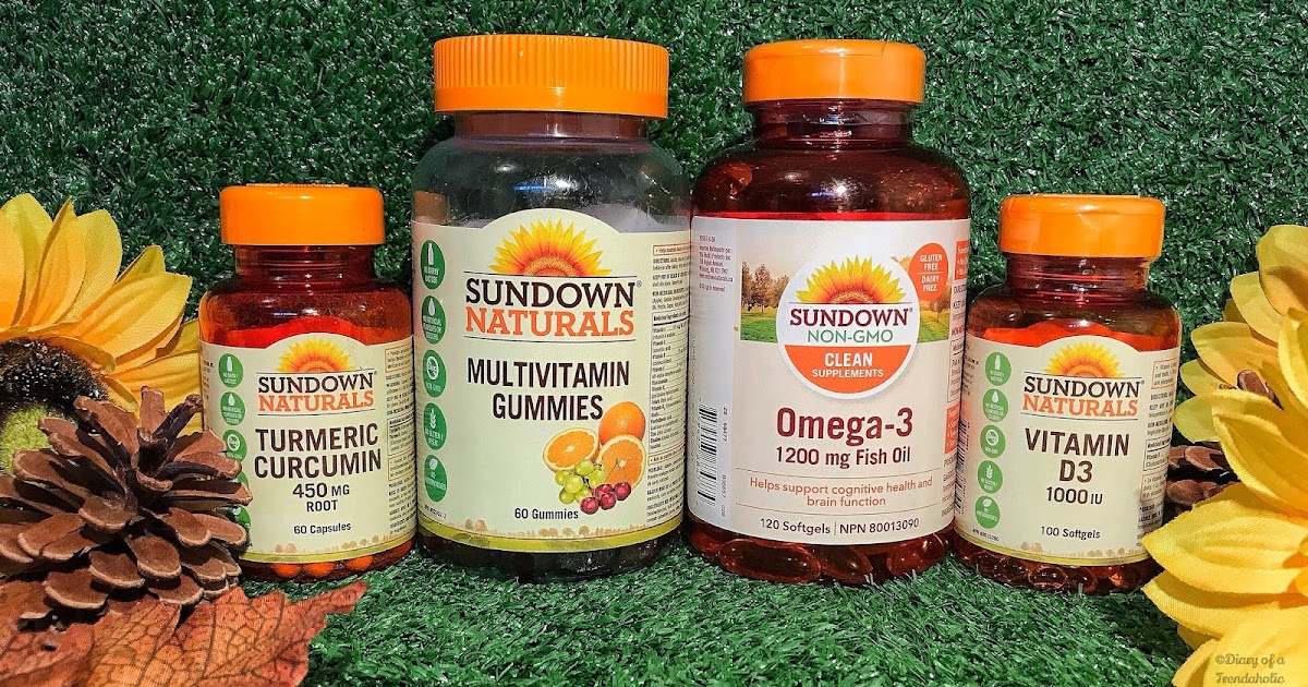 Diary of a Trendaholic : Sundown Naturals Vitamins | 4 Supplements You ...