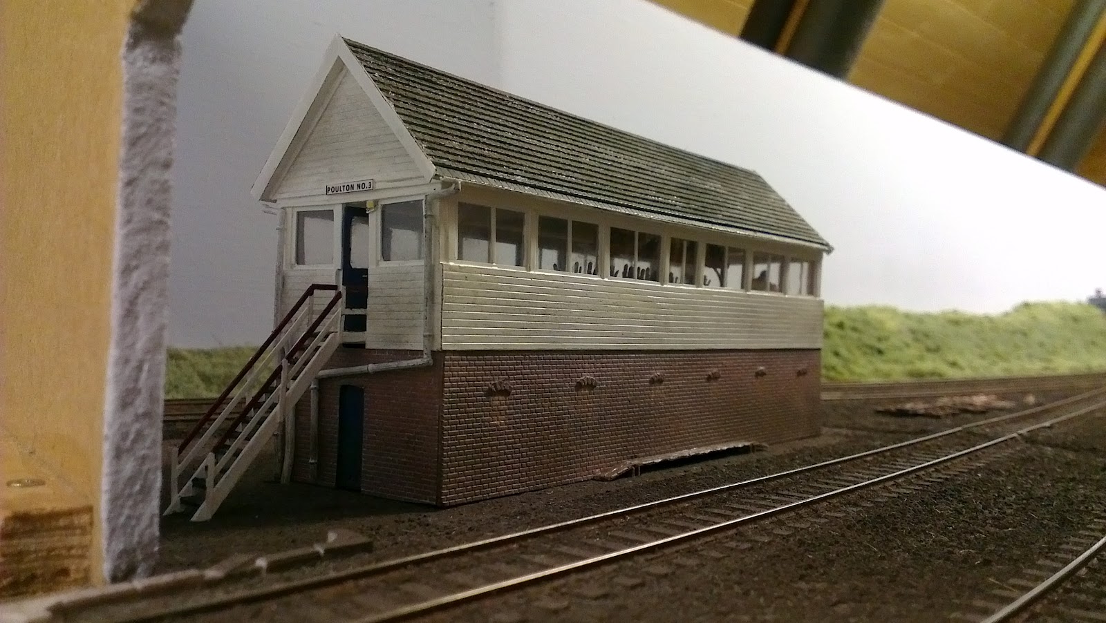 Poulton Le Fylde - A Model Railway: Signal Box Progress