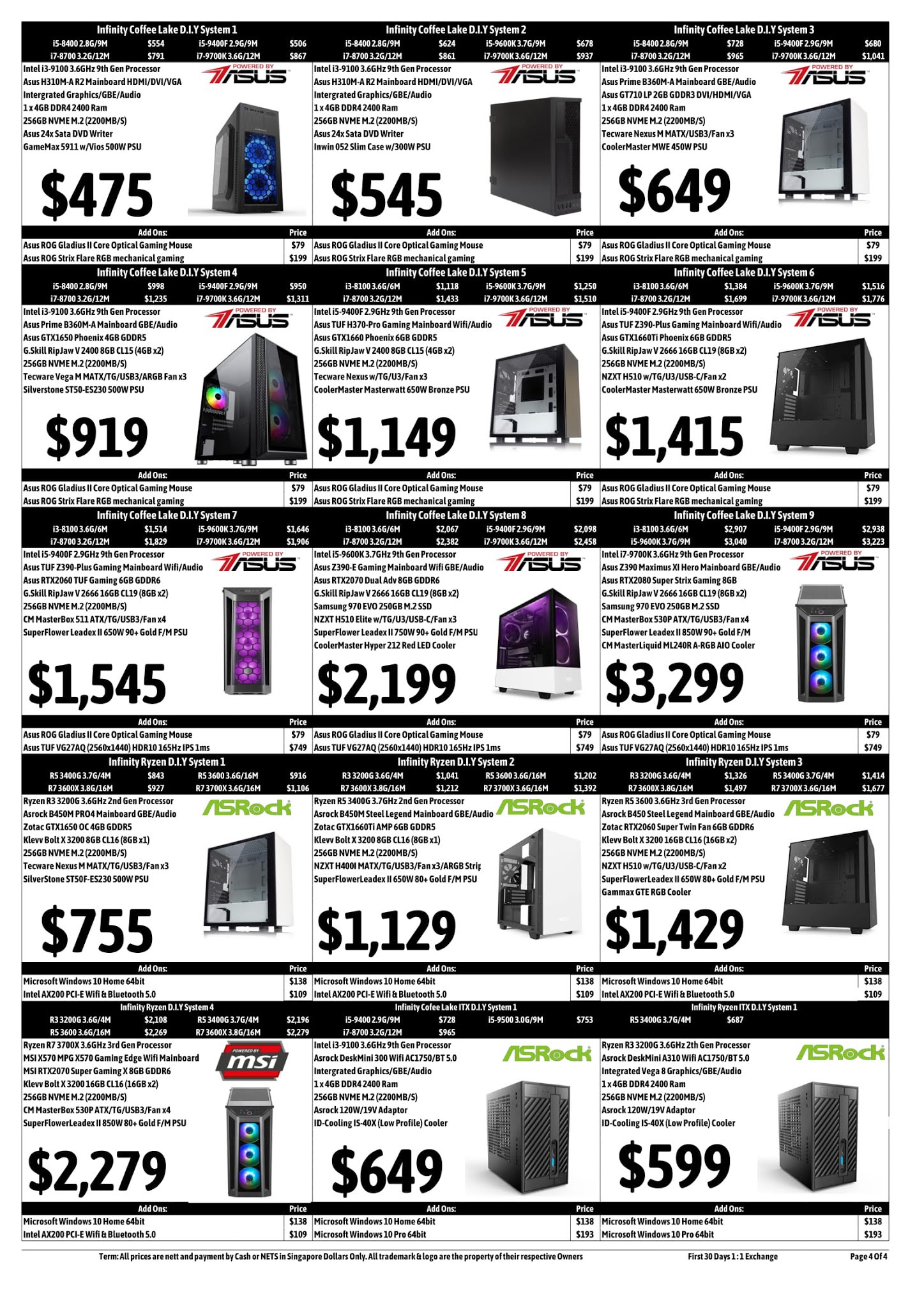 SG PC Fair - Online Brochures, Flyers and Price List: Infinity Computer ...