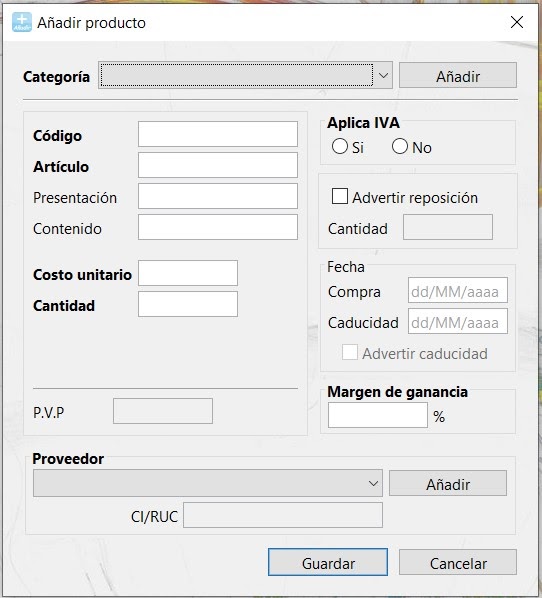 Hibernate ejemplo de añadir un producto | Java