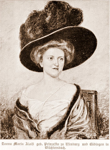 Royal Musings: an American husband for Maria of Isenburg