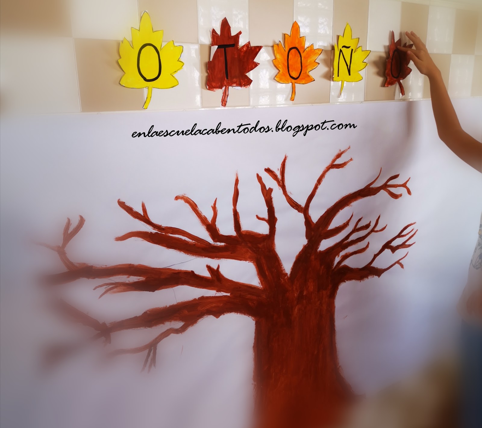 EN LA ESCUELA CABEN TOD@S: Nuestro ÁRBOL DE OTOÑO