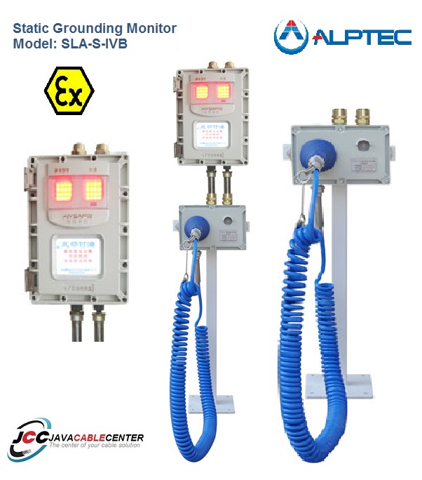 JAVA CABLE CENTER: STATIC GROUNDING MONITOR (Explosion Proof)