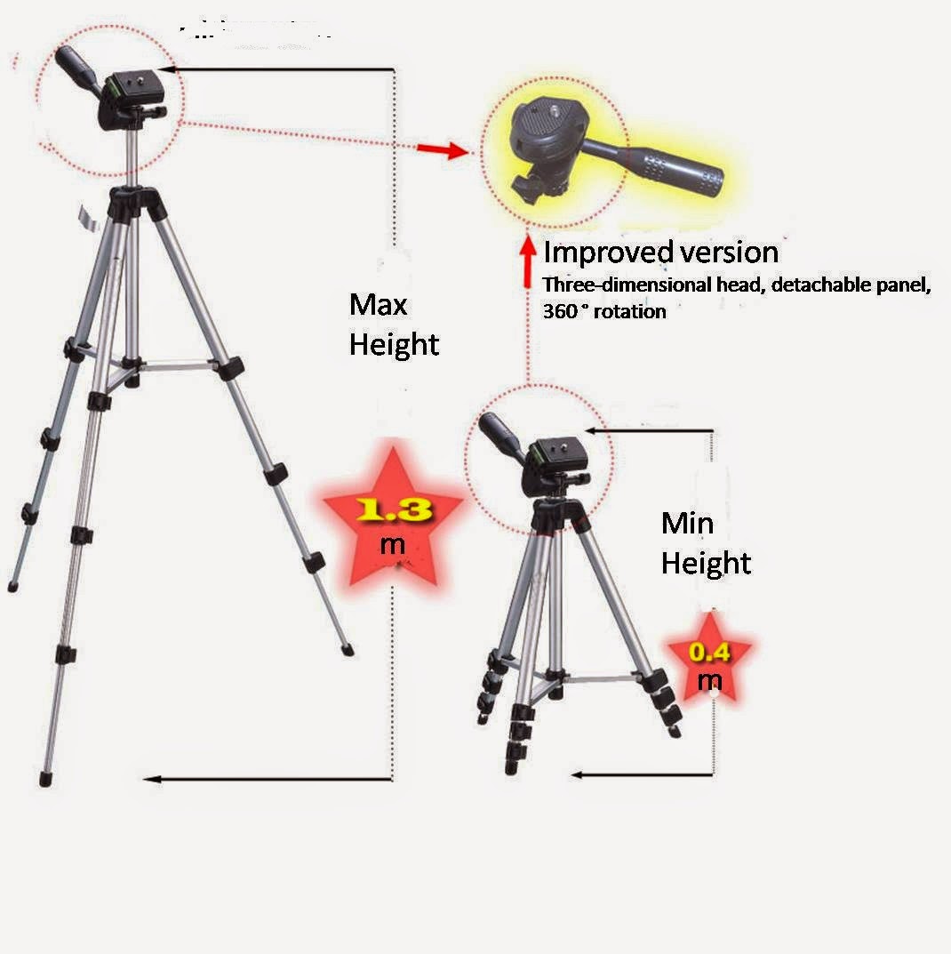 Static Tripod kamera terbaru - kedai online