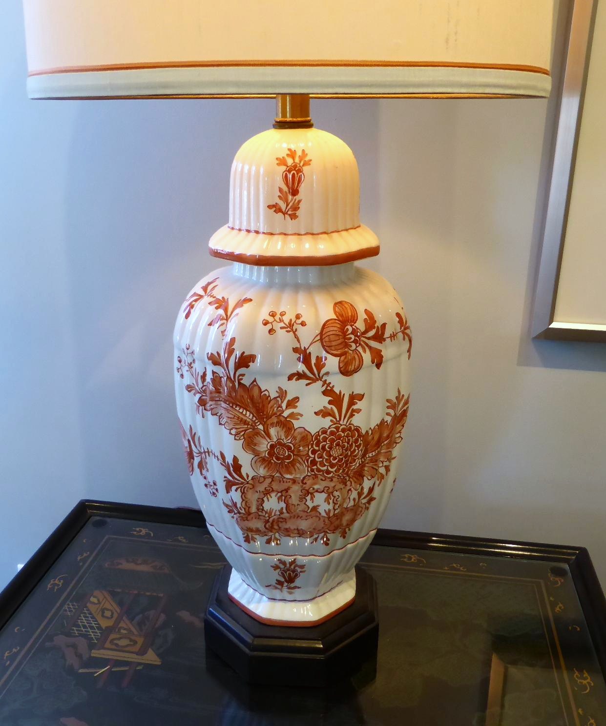 Frederick Copper Asian Style Lamps