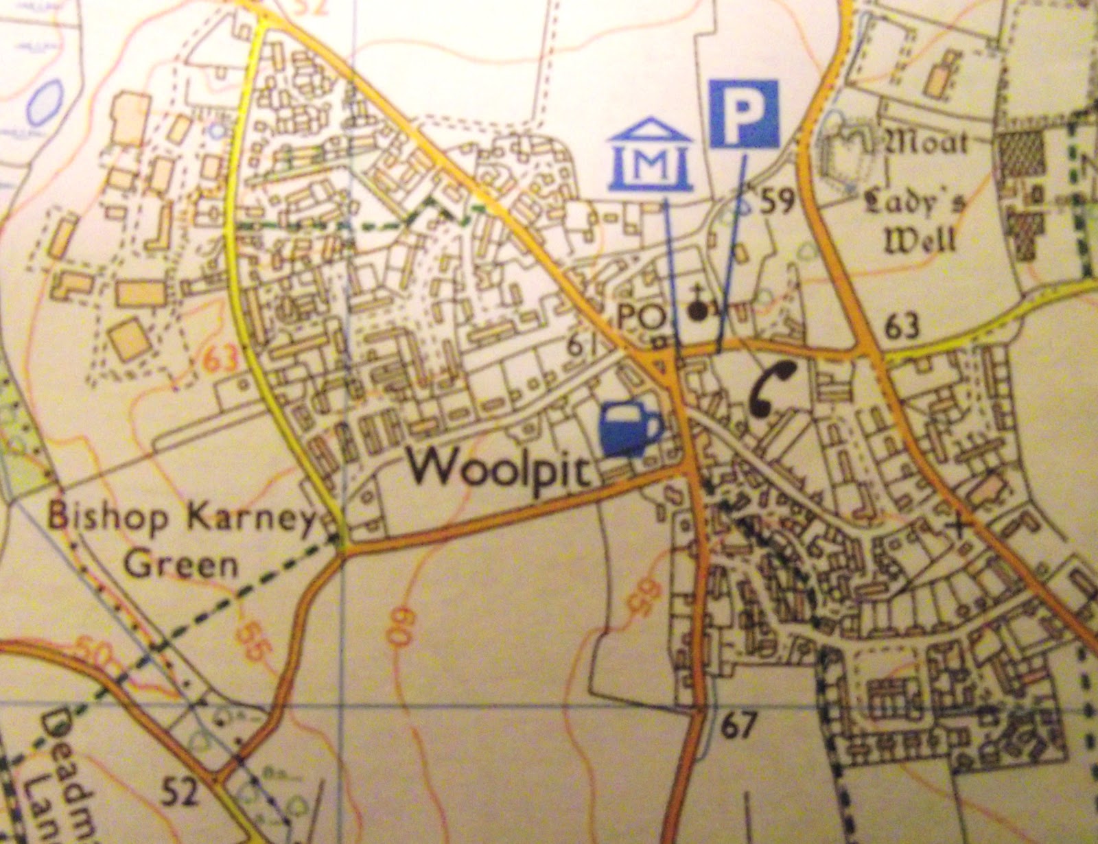 Montys England: Woolpit: Of Wolves, Green Children & Green Men.