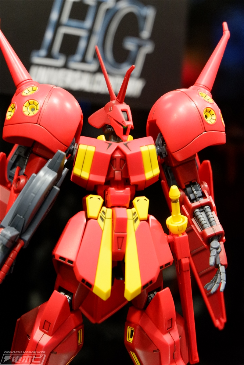 HGUC 1/144 AMX-104 R-Jarja Exhibited at the All Japan Model and Hobby ...