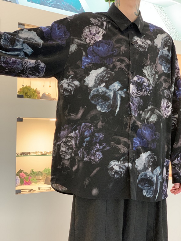Psychobox＞＞＞Blog: LAD MUSICIAN / DECHINE FLOWER SKULL BIG SHIRT