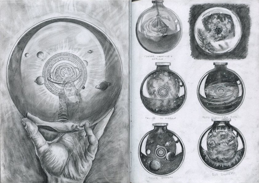 Kydd's Drawings: Sketchbooks - Concept drawing