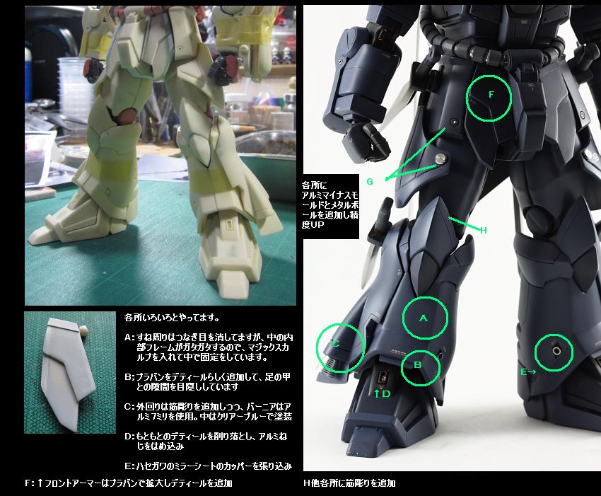 GUNDAM GUY: MG MS08-TX/N Efreet Nacht - Custom Build