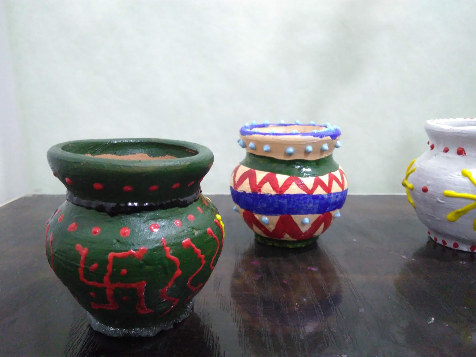 The Craft Room: Diwali DIY : Different ways to design the Pots to ...