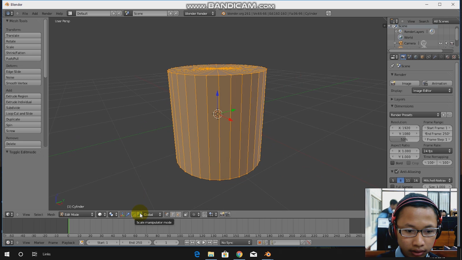 Membuat vas bunga menggunakan blender 3D ~ Fajar Setyawan