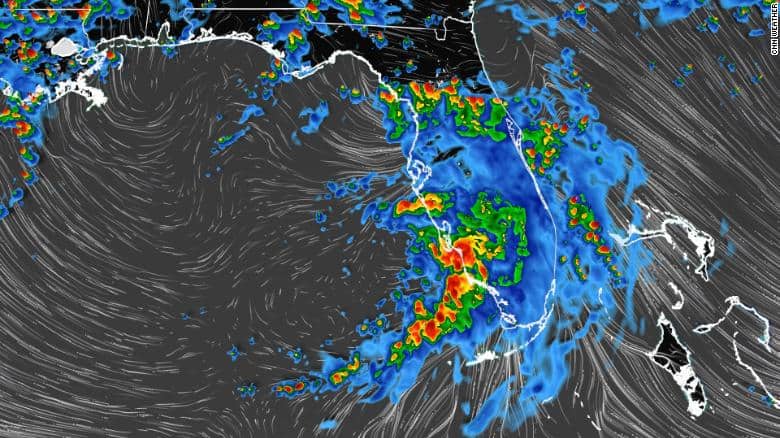 Tormenta Elsa está a 270 millas Florida