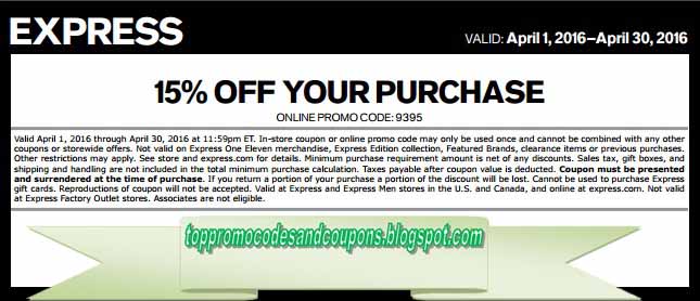 Free Promo Codes and Coupons 2023: Express Coupons
