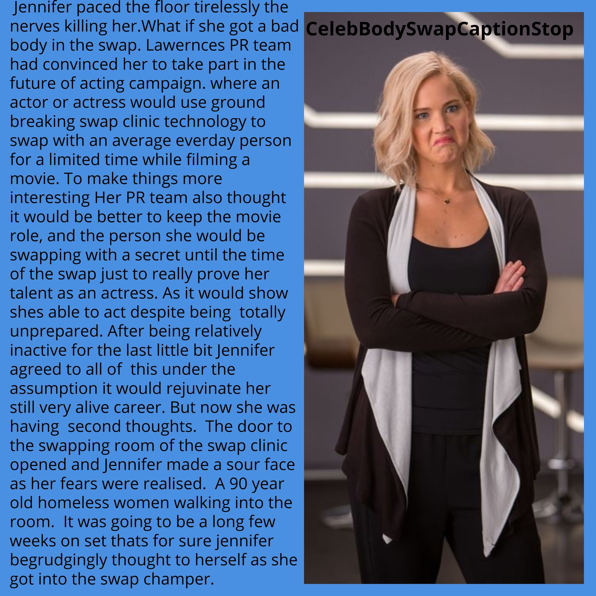 Celeb Body swap Caption Stop: Future of Acting