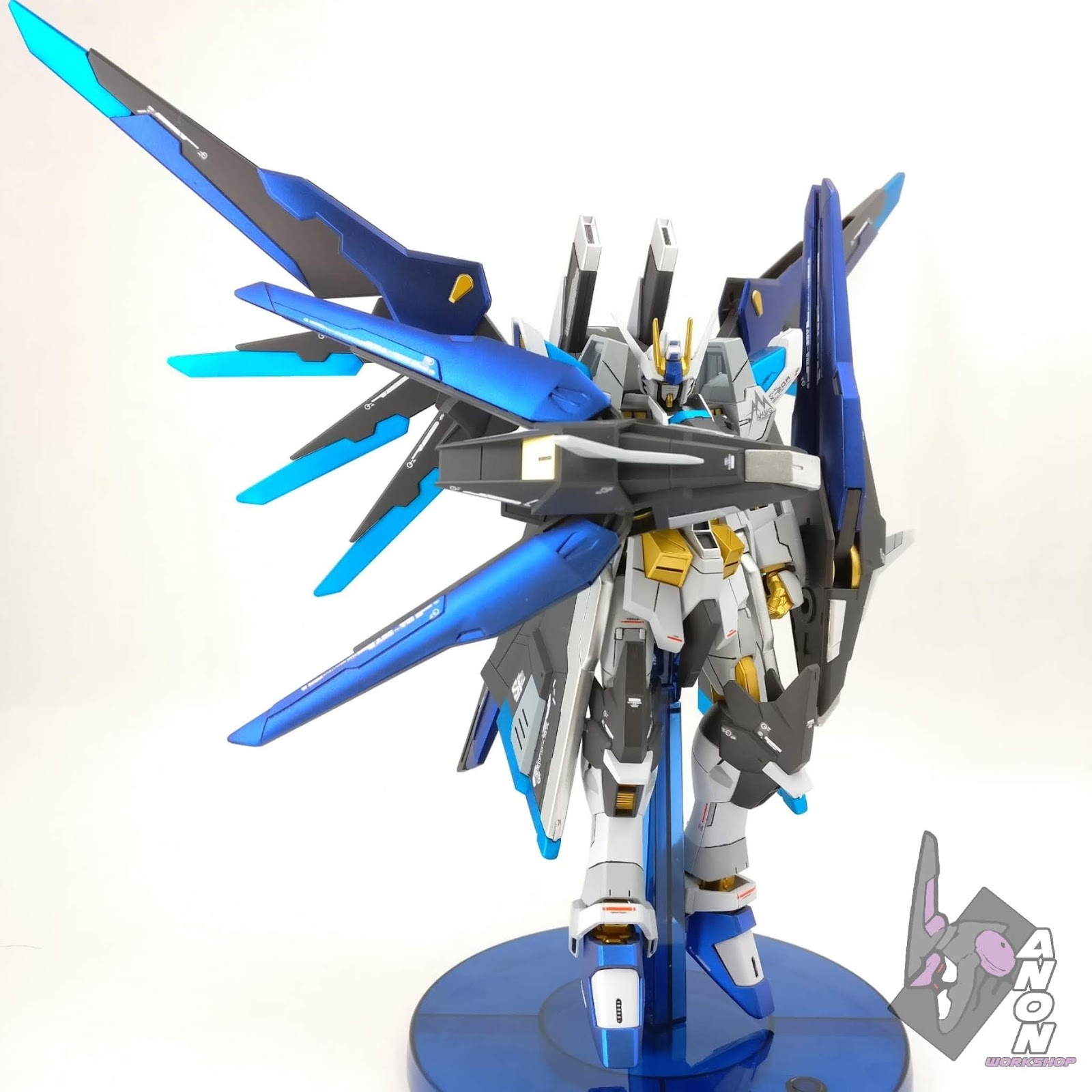 Custom Build: HGBF 1/144 Amazing Strike Freedom Gundam β