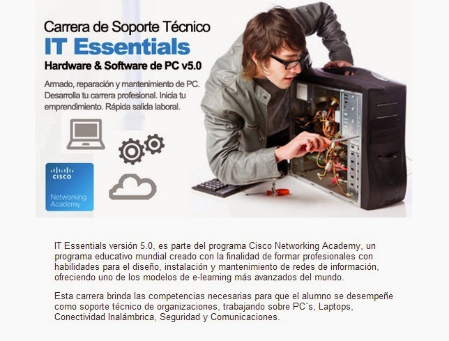 UCSA Centro Tecnológico: CURSO IT ESSENTIALS - TECNICO EN PC y SOPORTE ...