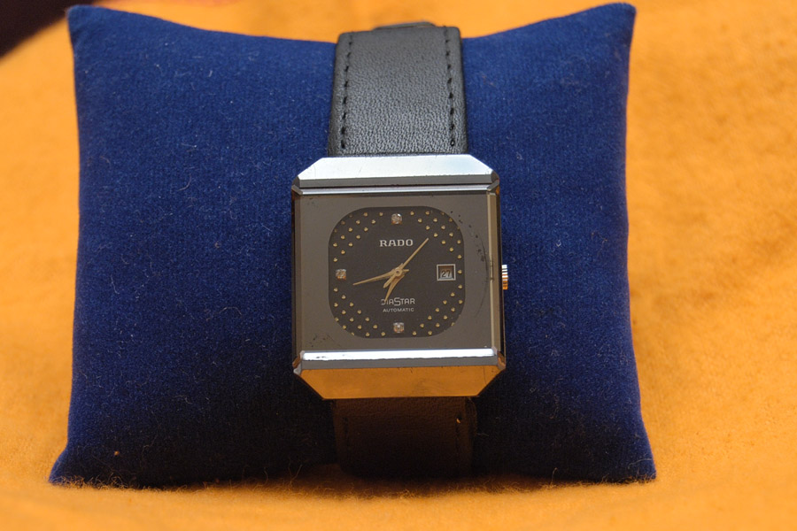 jam tangan 4 U: Rado Diastar square case used item