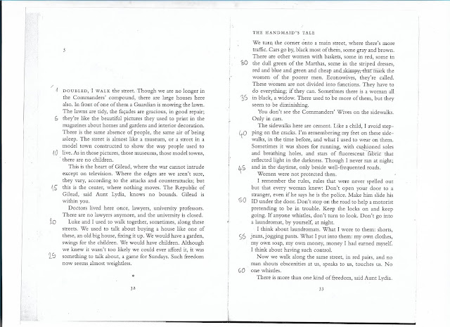 Extracts from the novel.