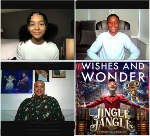 Netflix Jingle Jangle Cast Interviews - The Mommy Factor