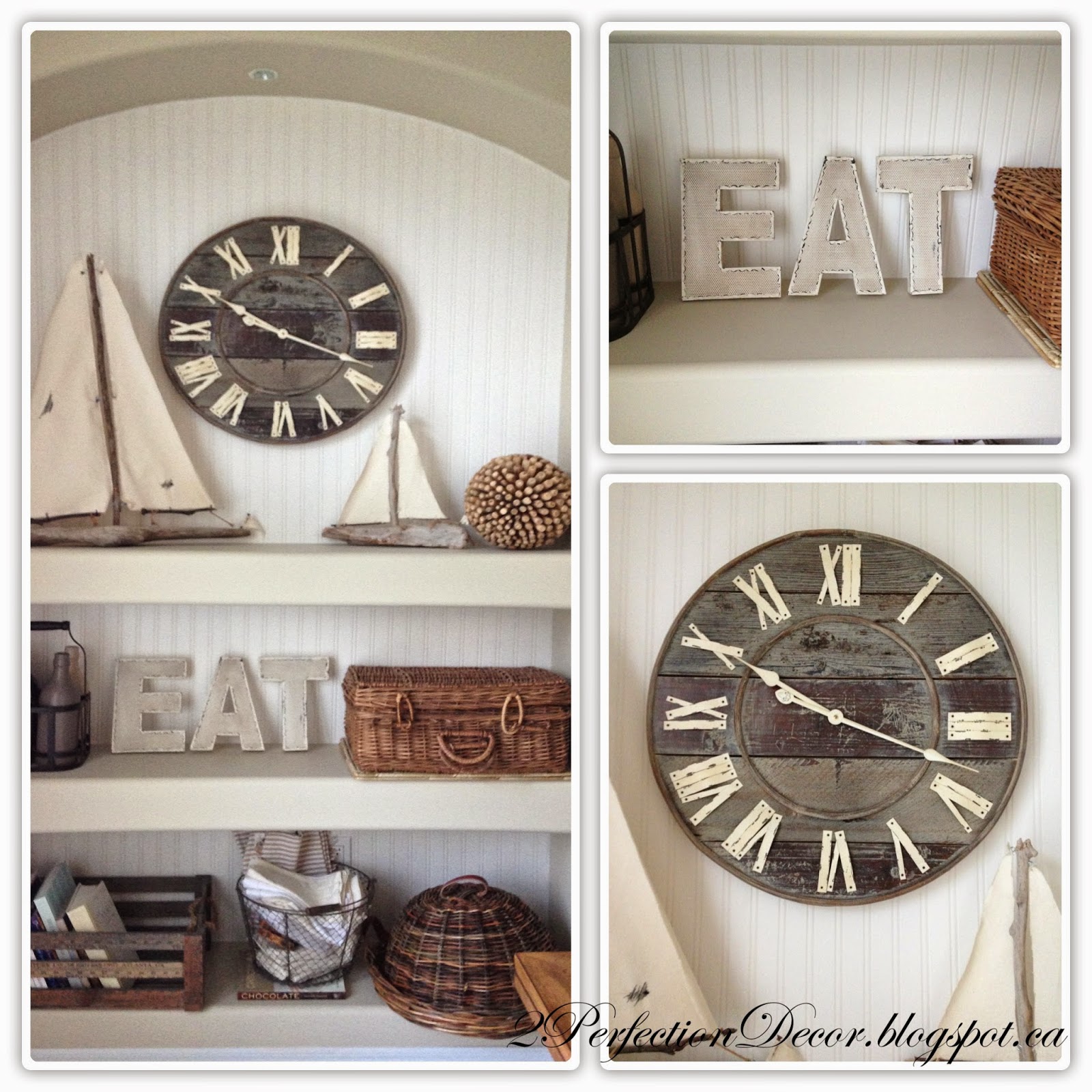 2Perfection Decor: Kitchen Display Shelves