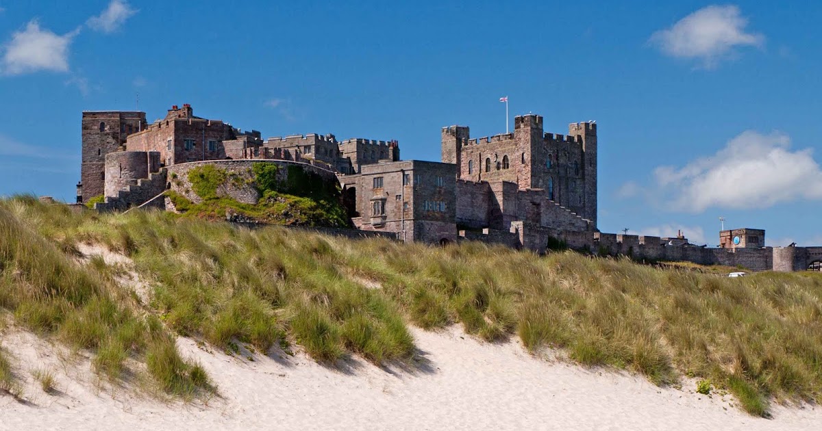 The castles, towers and fortified buildings of Cumbria: Bamburgh Castle ...