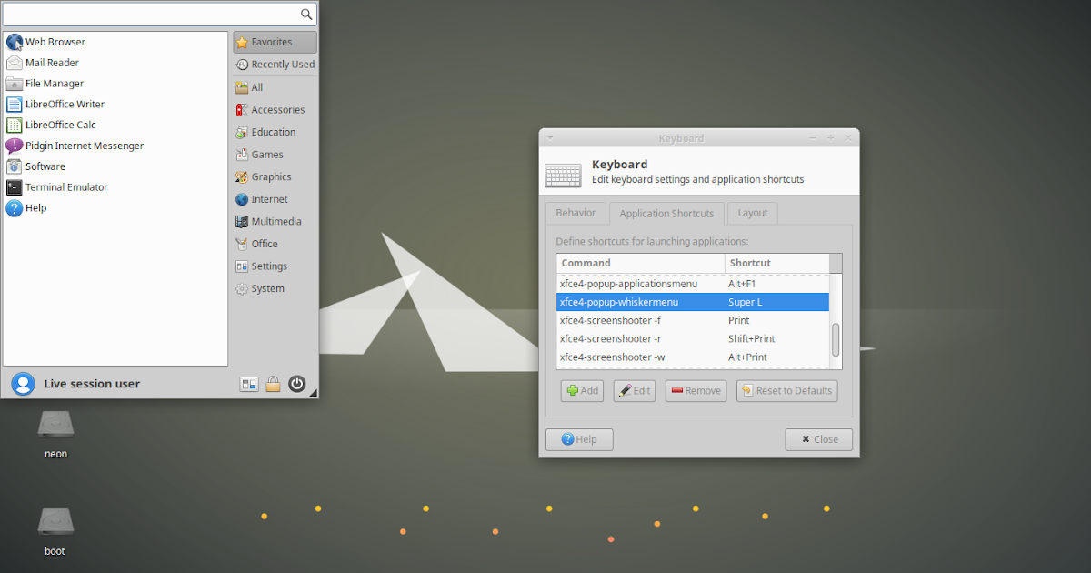 Windows-key on Xubuntu/XFCE and Trisquel/MATE
