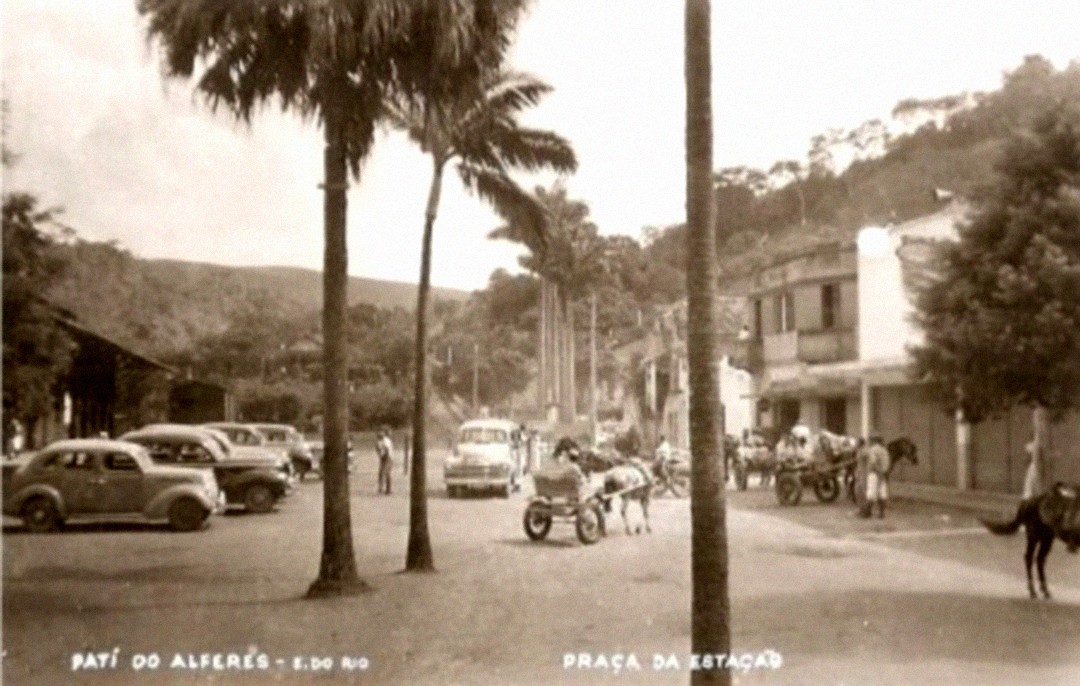 PATI DO ALFERES, PRAÇA DA ESTAÇÃO, 1950