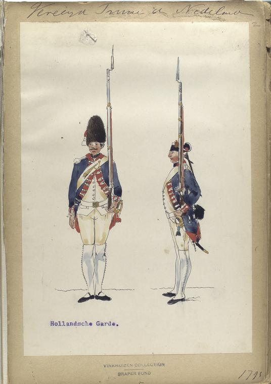 ÇA IRA: Dutch infantry flags (1) Flag Dutch Guard (Hollandse Garde ...