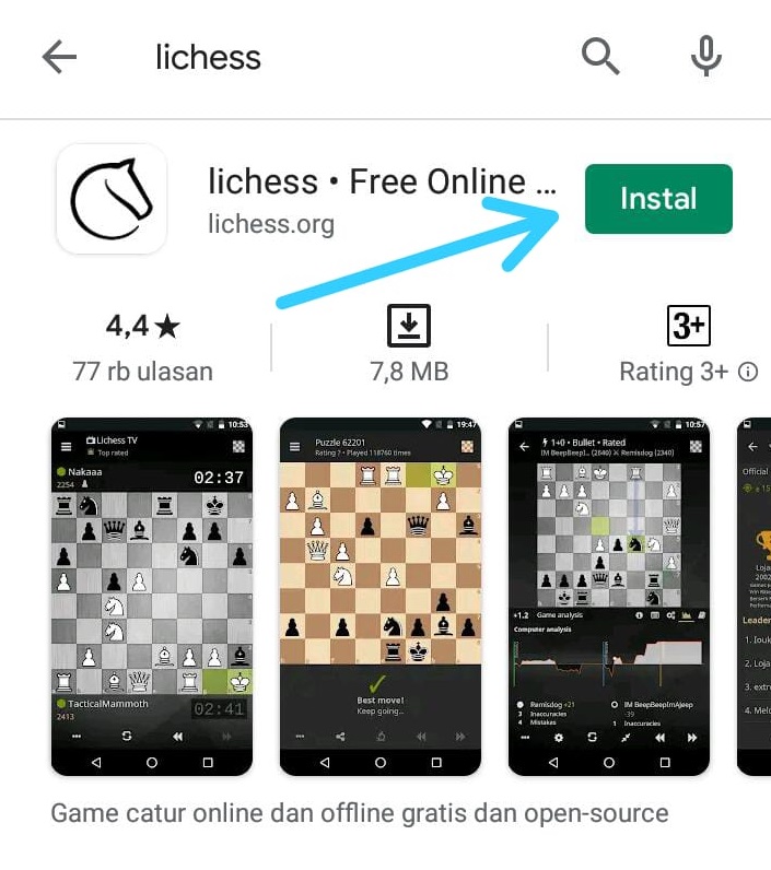 Cara Membuat Akun Lichess melalui PC atau HP Android - WhiteKnight63.Club