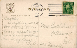 Ordinary Ancestors: Duffield/Sisson Postcards No. 56